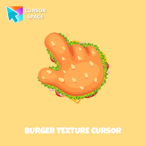 Burger Texture Cursor - Cursor Pack | Cursor Space